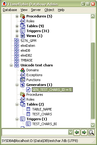 Flamerobin for Firebird! - Patrickz - just a developer